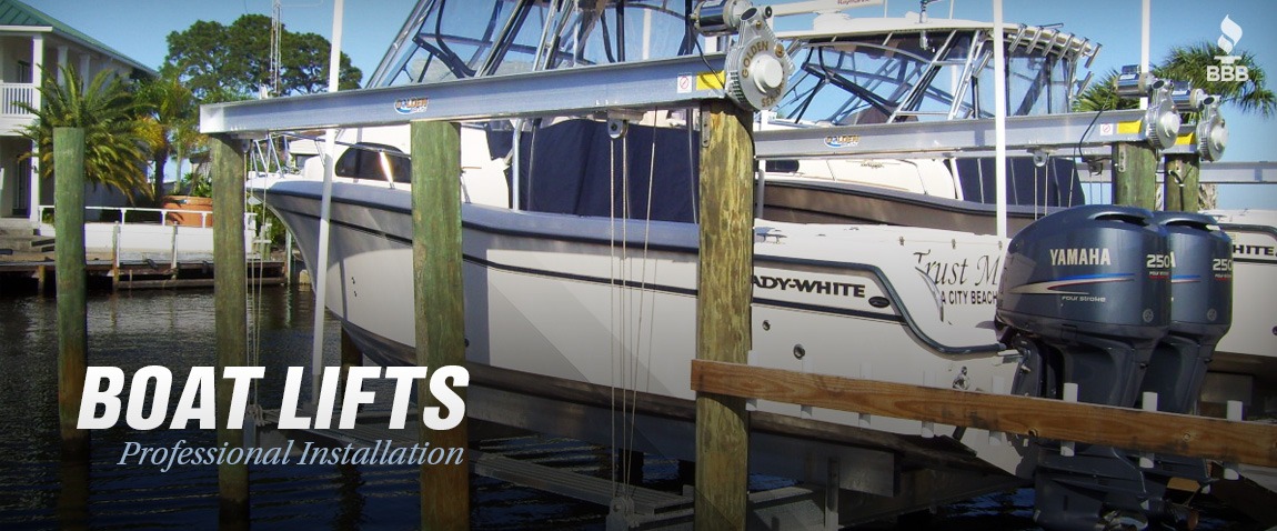 Boat Lifts in Panama City, FL | Aqua Marine Supply
